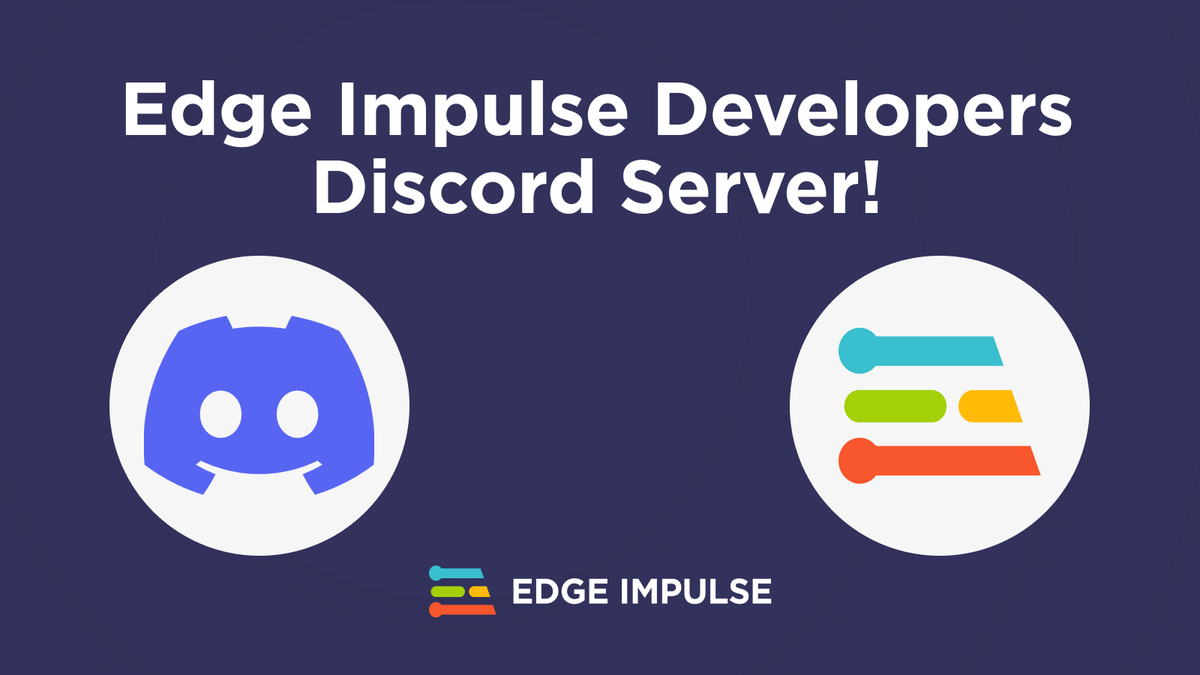 Announcing the Edge Impulse Developers Discord Server