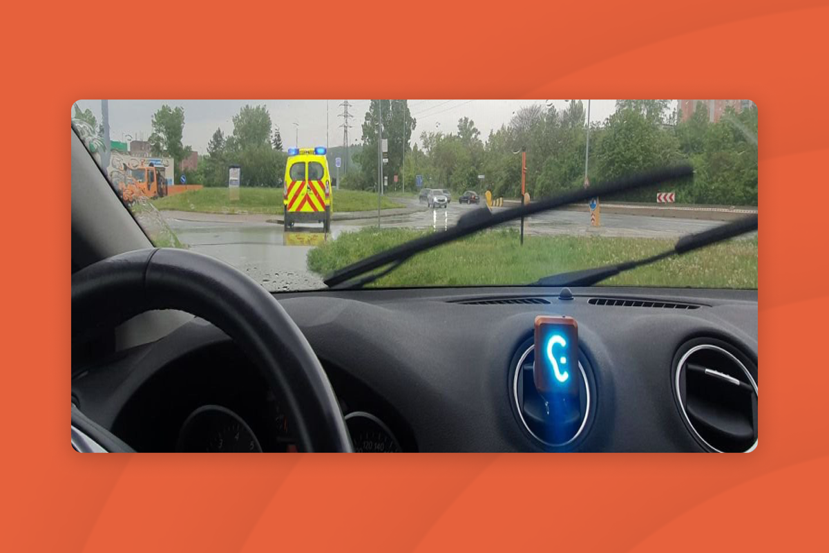 A Bright Idea Improves Driver Safety for the Hearing-Impaired