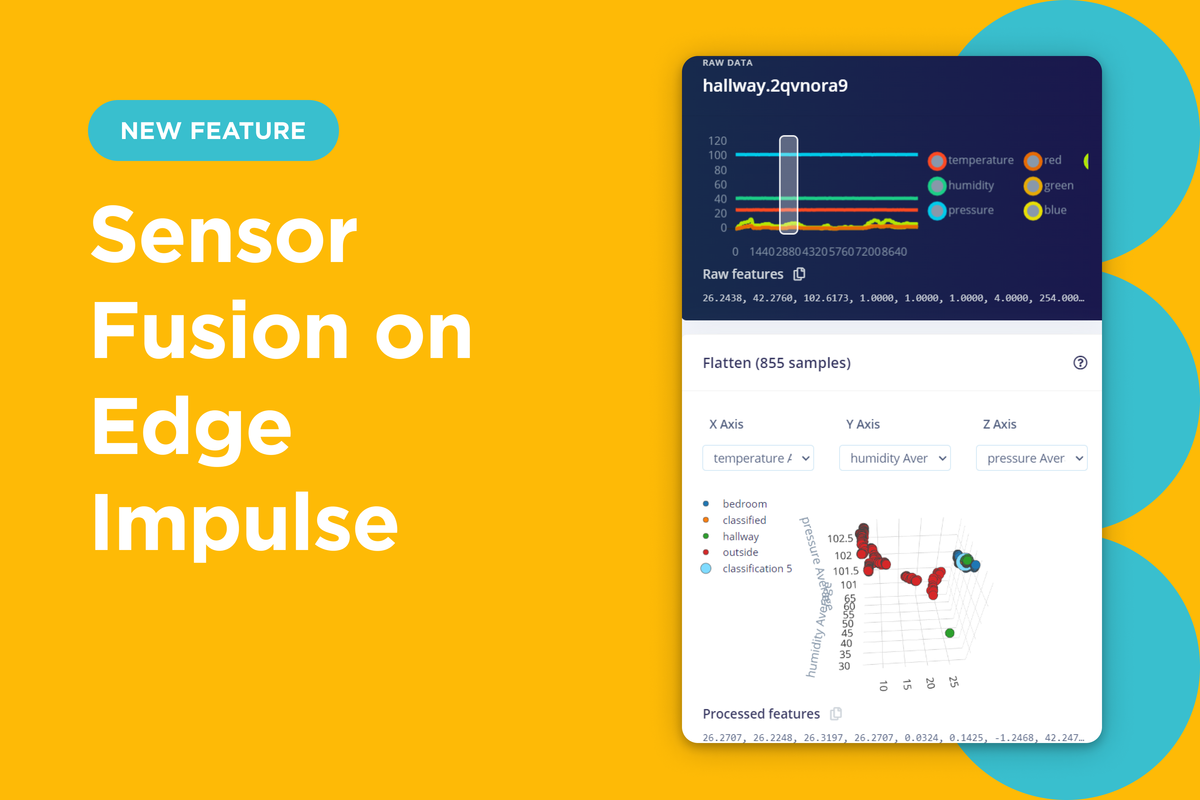 Sensor Fusion with Machine Learning on Edge Impulse