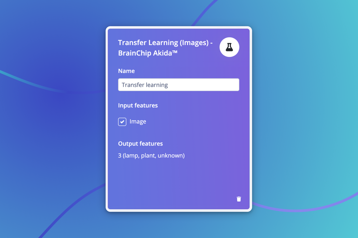 BrainChip Akida™ Platform Features in Edge Impulse