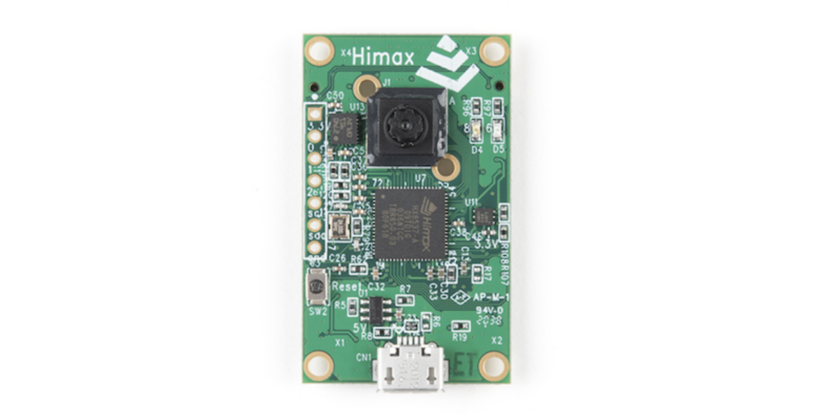 Himax WE-I Plus Supported by Edge Impulse
