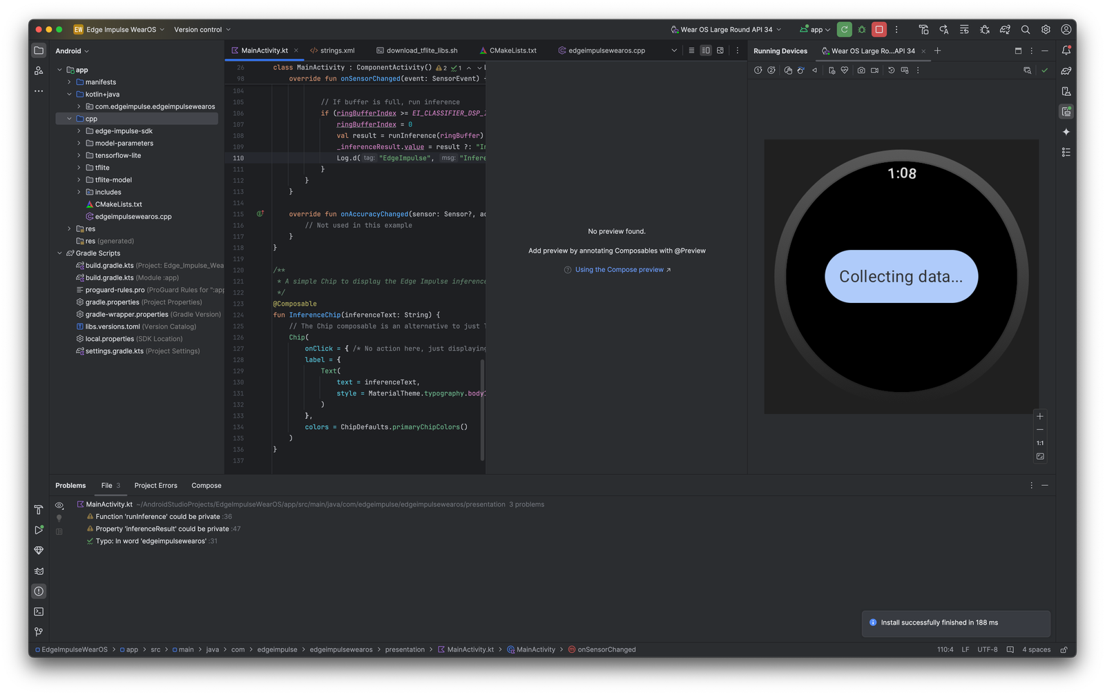 Getting Started with Android Studio and Edge Impulse