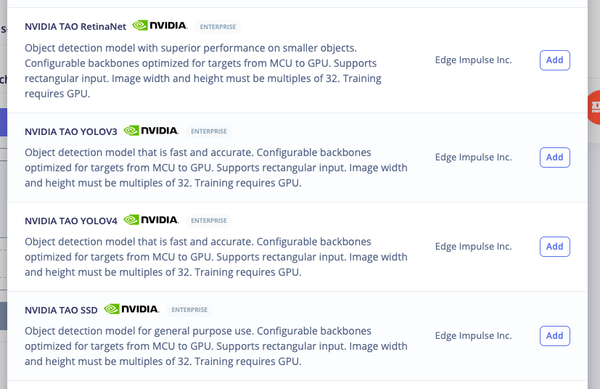 Edge Impulse Optimizes NVIDIA AI for the Edge