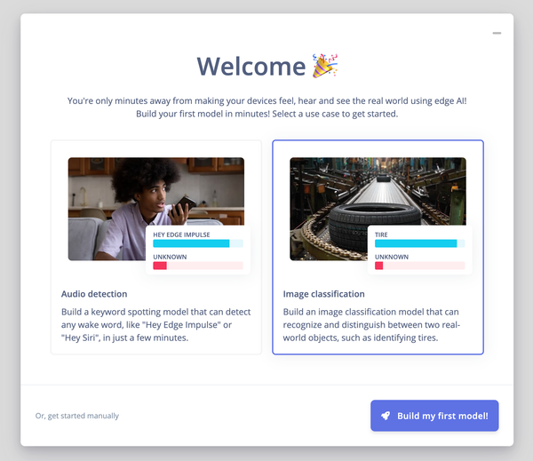 Announcing the New Computer Vision Walkthrough in Edge Impulse